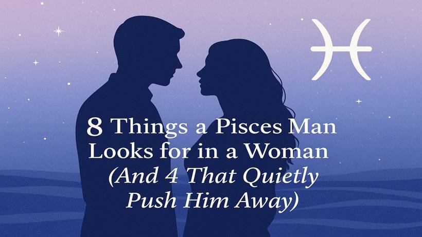 8 Things a Pisces Man Looks for in a Woman (And 4 That Quietly Push Him ...