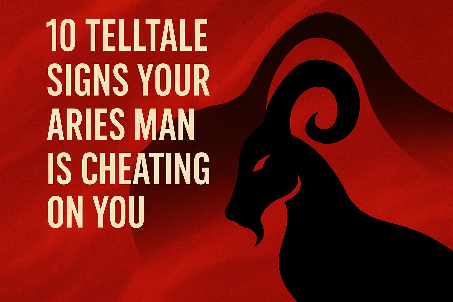 10 Telltale Signs Your Aries Man Is Cheating on You ~ Anna Kovach