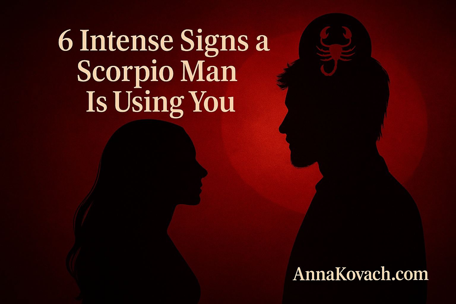 6 Intense Signs a Scorpio Man Is Using You (And Hiding His True Motives)