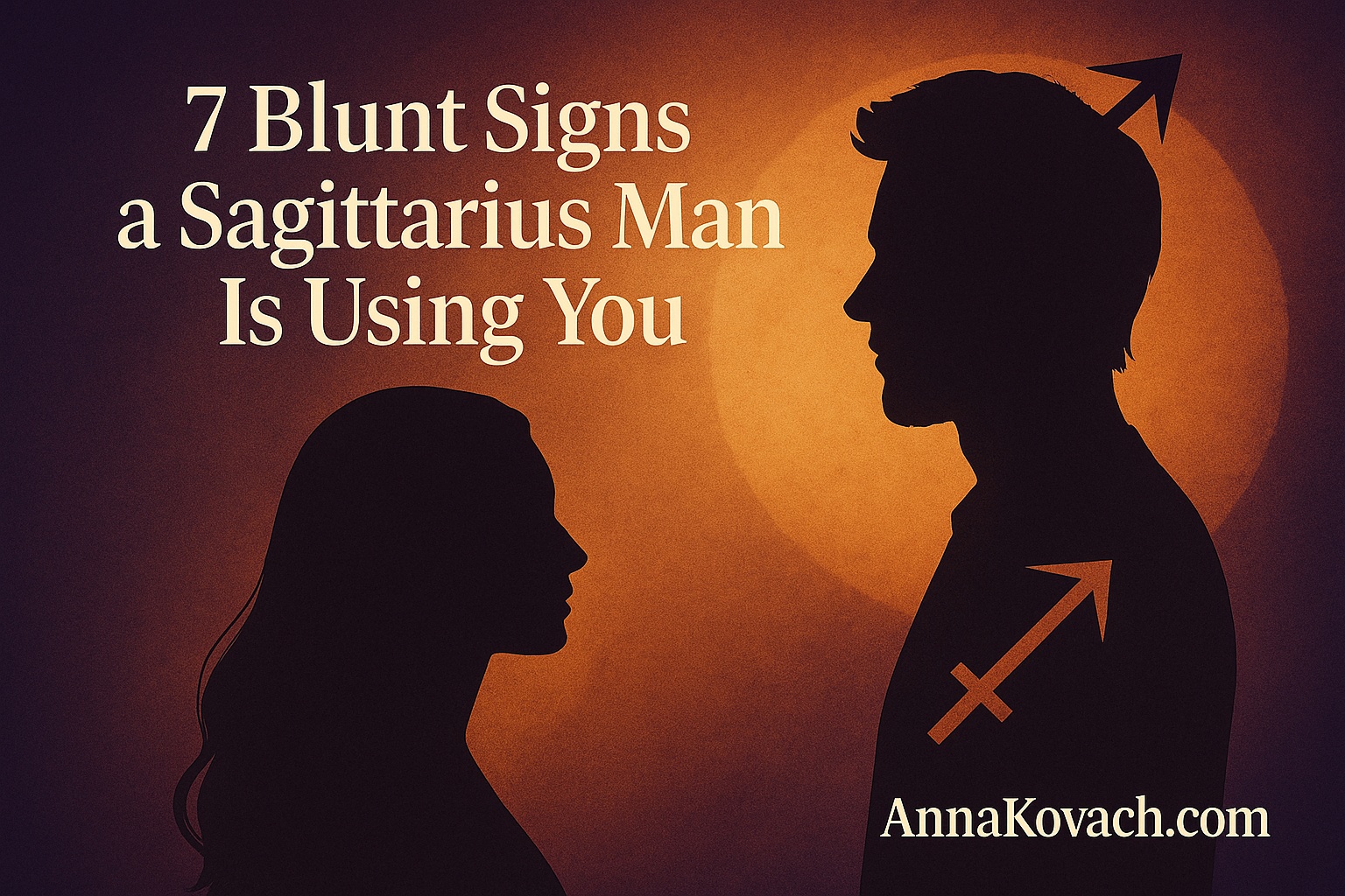 7 Blunt Signs a Sagittarius Man Is Using You (And Keeping His Options Open)
