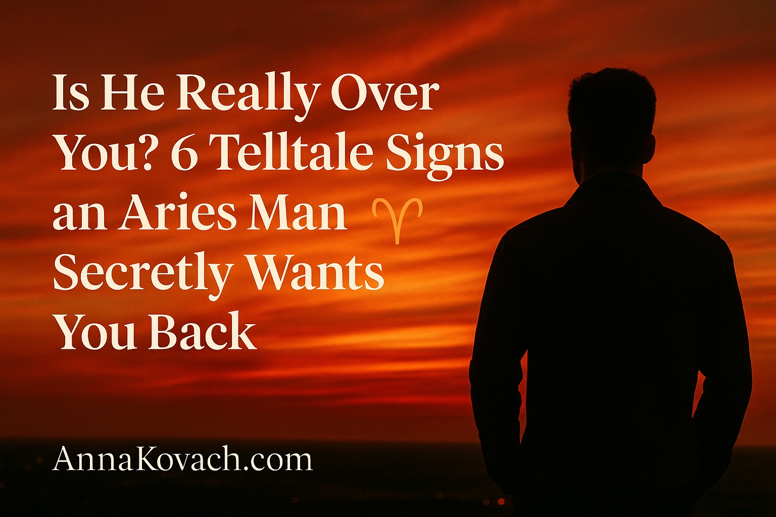 Is He Really Over You? 6 Telltale Signs an Aries Man Secretly Wants You Back by Anna Kovach