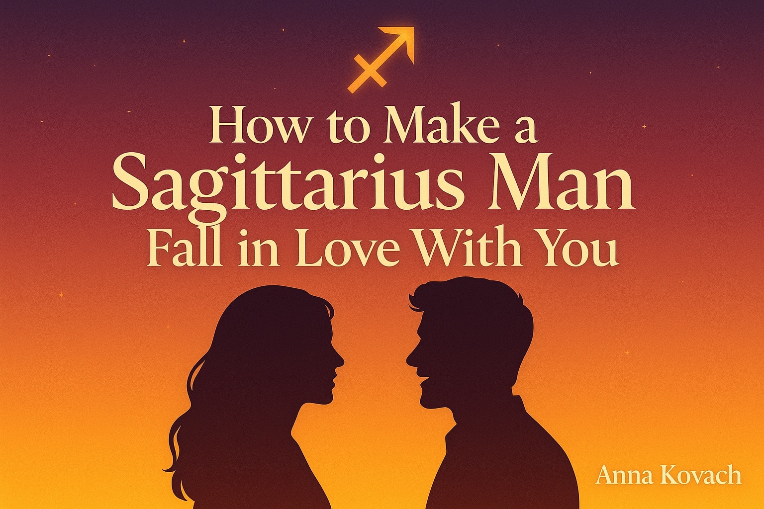 How to Make a Sagittarius Man Fall in Love With You (10 Steps)