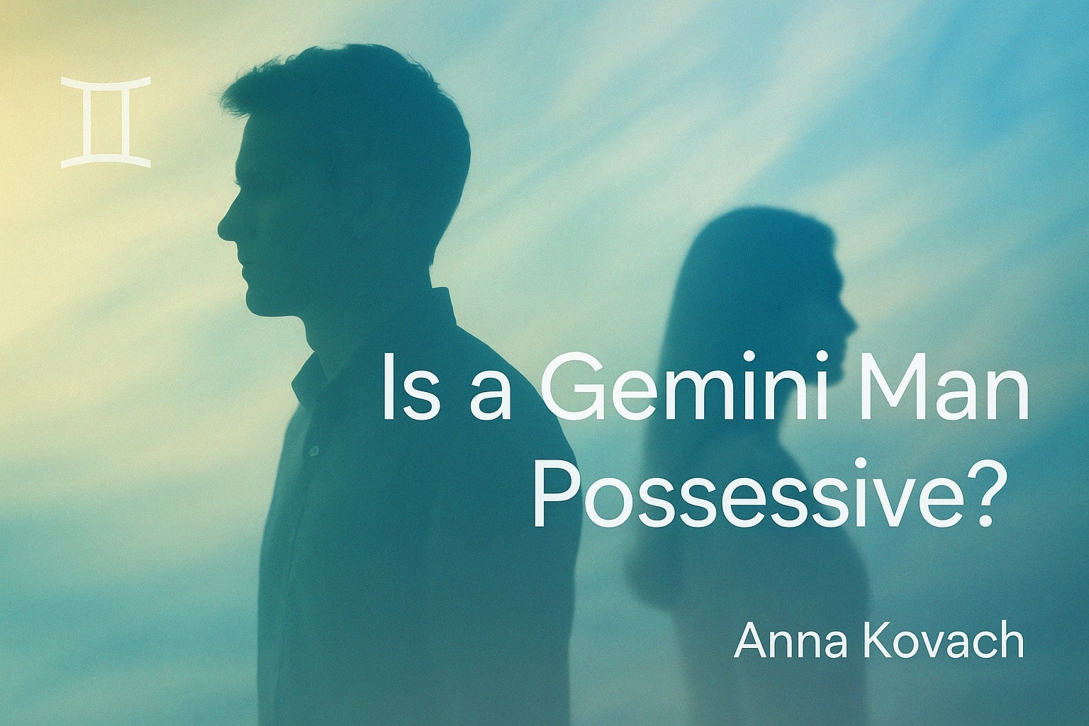 Is a Gemini Man Possessive? 7 Surprising Signs He Gets Jealous in His ...